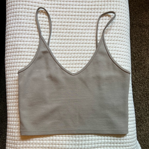 Sunday Best | Tops | Sunday Best Spaghetti Strap Cropped Tank | Poshmark
